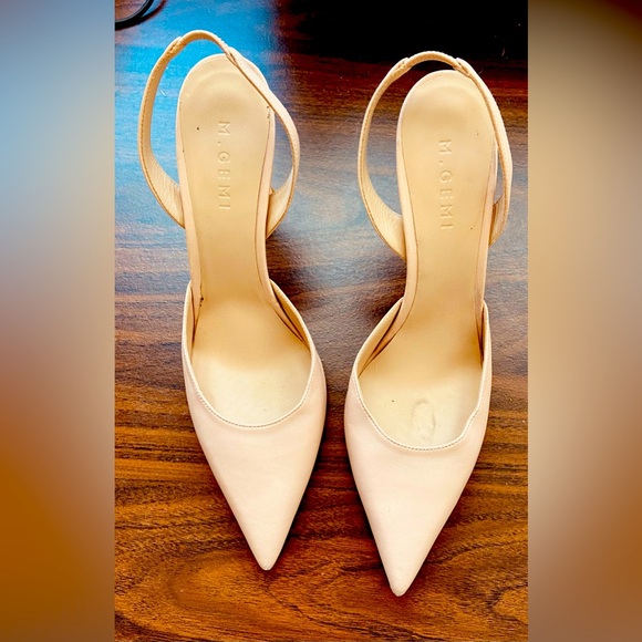 M. Gemi | Shoes | M Gemi Mia 9mm Leather Heels | Poshmark
